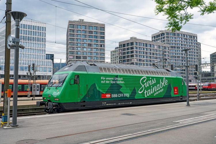 SBB runs trains on 100% renewable energy in 2025 | Latest Railway News