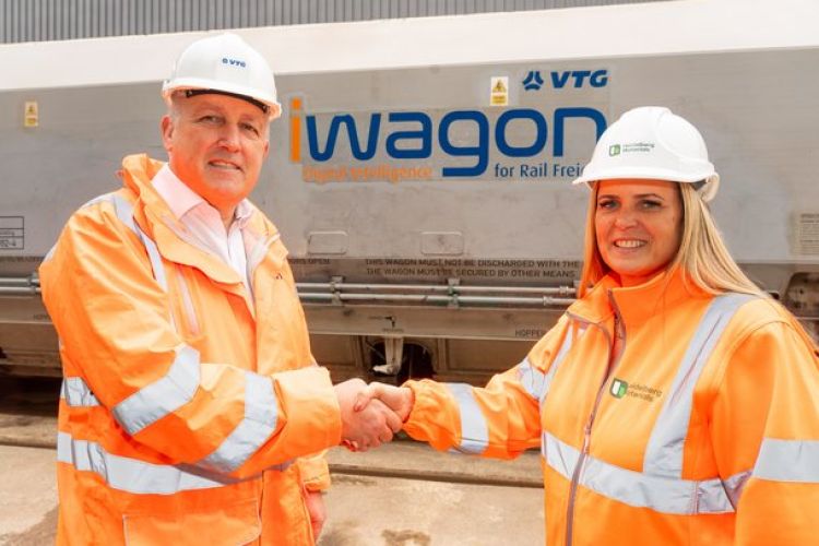 Heidelberg Materials as first customer of iWagons | Latest Railway News