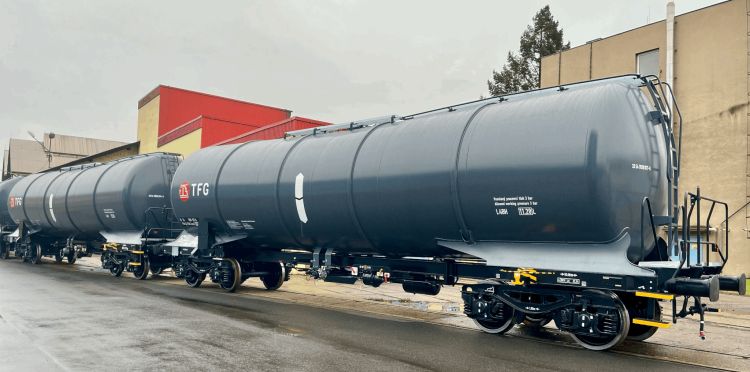 Plataforma De Vagones Cisterna Electrotren #HE6033 Es Un Vagón