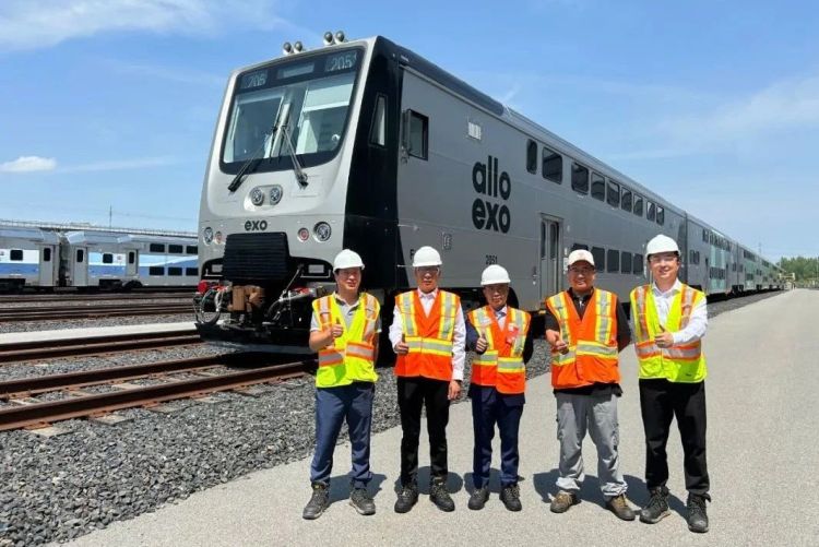 New EXO trains for Montreal from CRRC | Latest Railway News