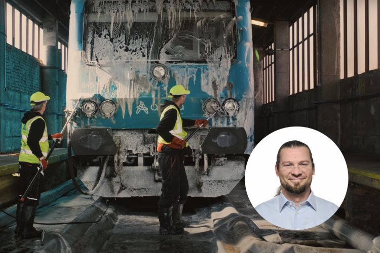 Lukas Rieger, Arideon: revolutionary dry cleaning | Latest Railway News