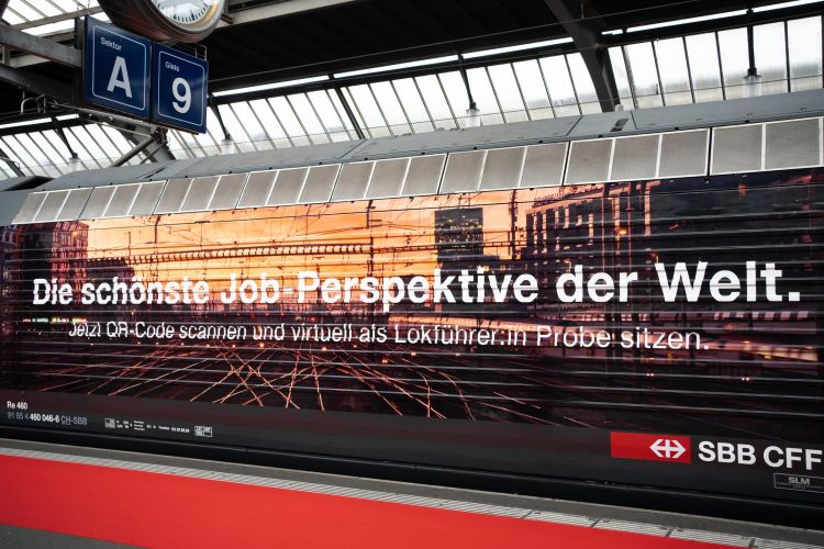 SBB special locomotive to promote train drivers | Latest Railway News