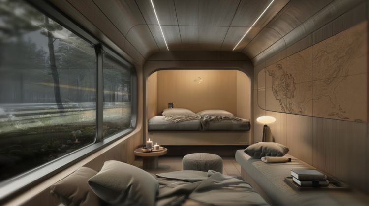 Interior design of the new Dreamstar Lines trains | Latest Railway News
