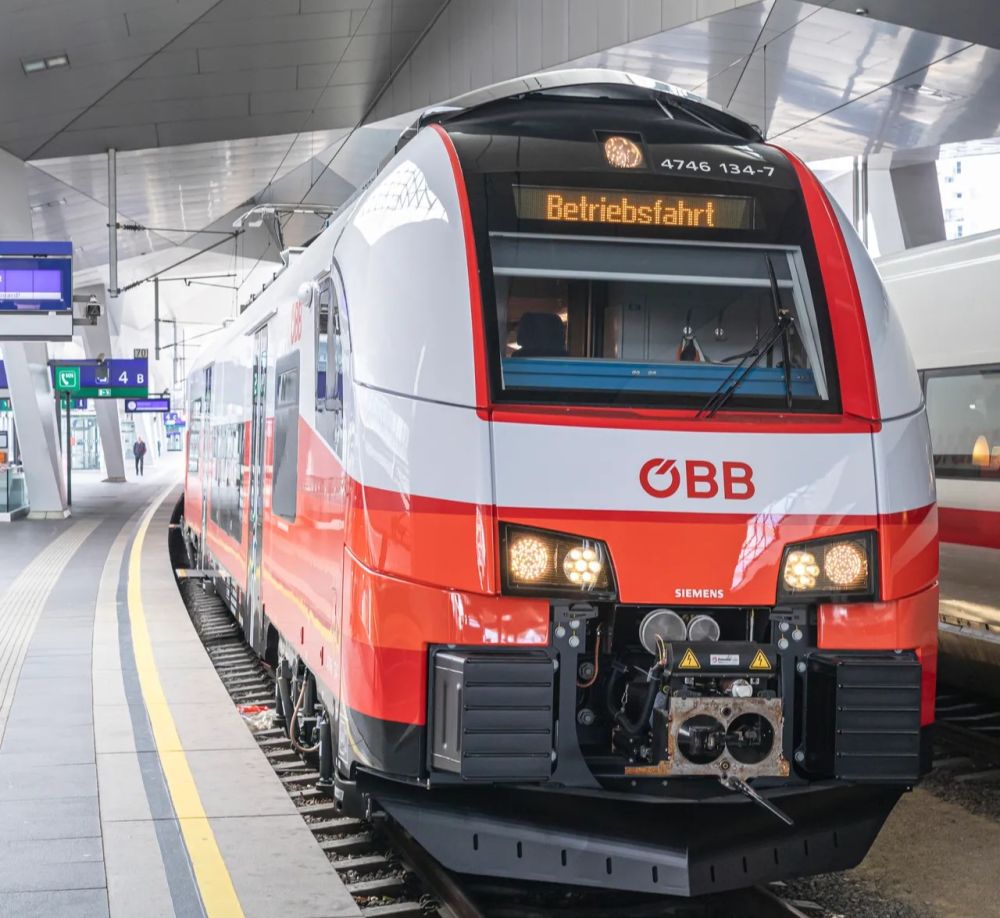 ÖBB receives its 250th Desiro unit from Siemens | Latest Railway News