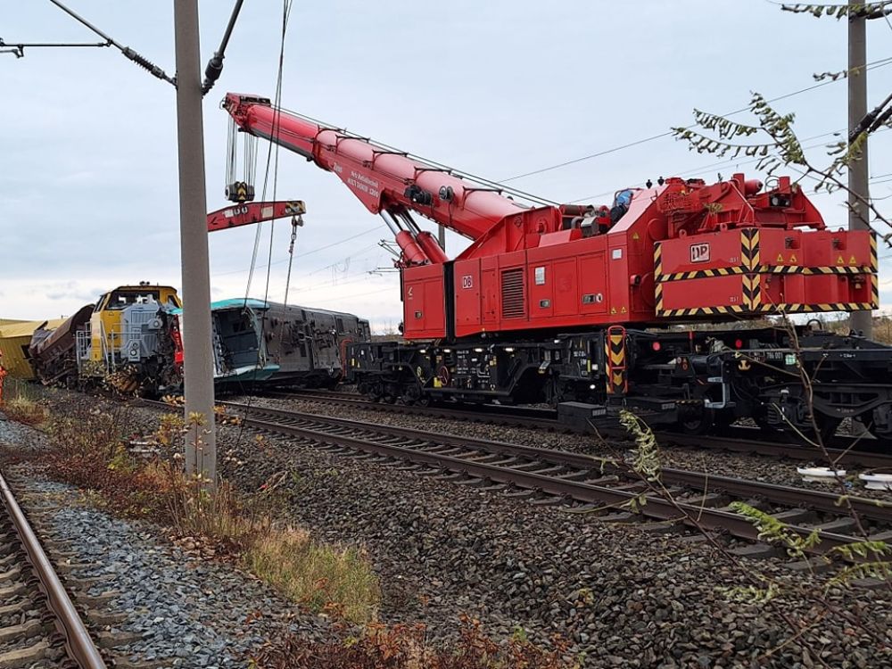 Freight and construction train crash in Germany | Latest Railway News