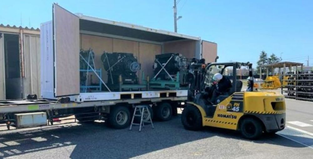 Komatsu with new intermodal transport in Japan | Latest Railway News