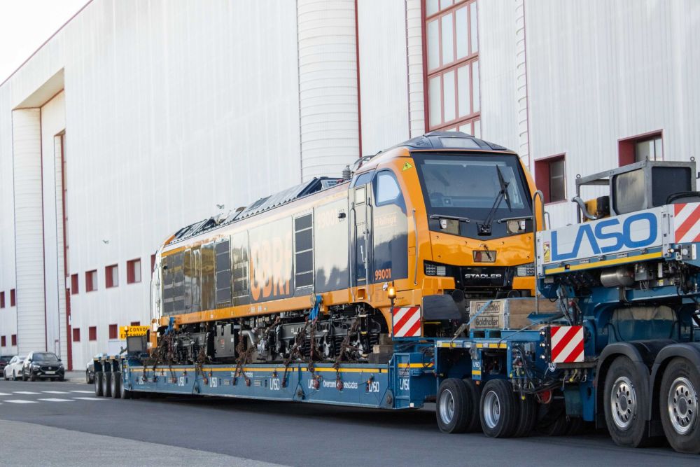 Stadler tests Class99 locomotive at VUZ Velim | Latest Railway News