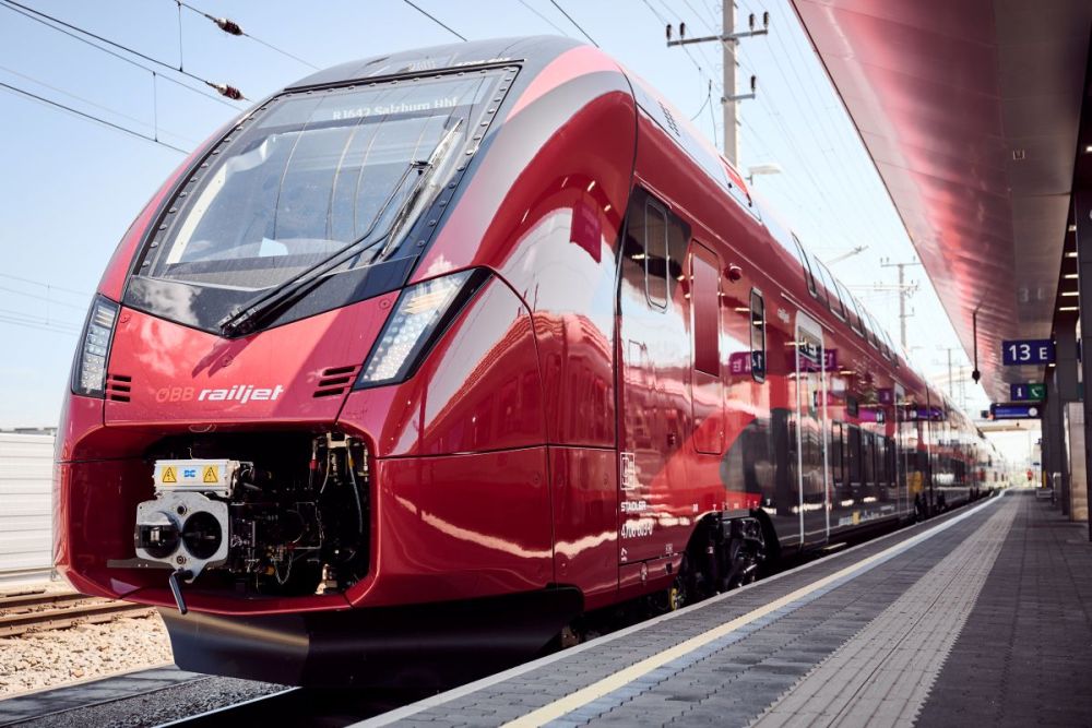 ÖBB presents new double-deck Railjet trainset | Latest Railway News