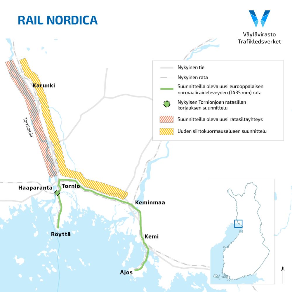 Finland awards Rail Nordica design contract | Latest Railway News
