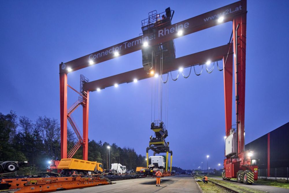 MAN and VEGA deliver new trucks by rail and road | Latest Railway News