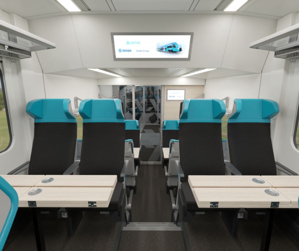 Arriva orders 22 new Škoda 26Ev platform trains | Latest Railway News