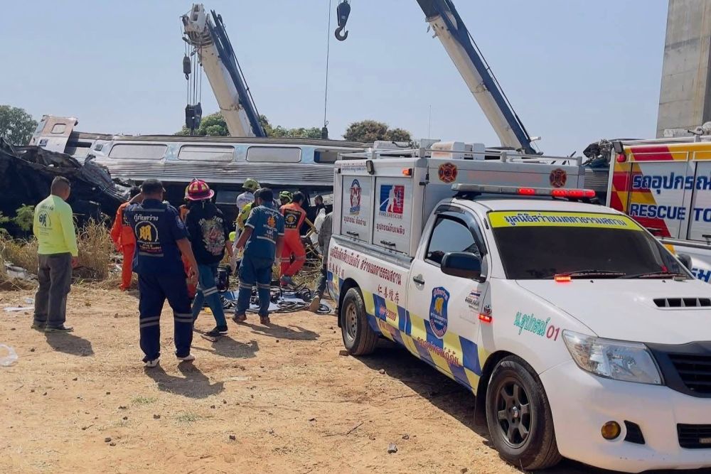 Tajskie Koleje Państwowe prowadzą dochodzenie w sprawie zawalenia się ...