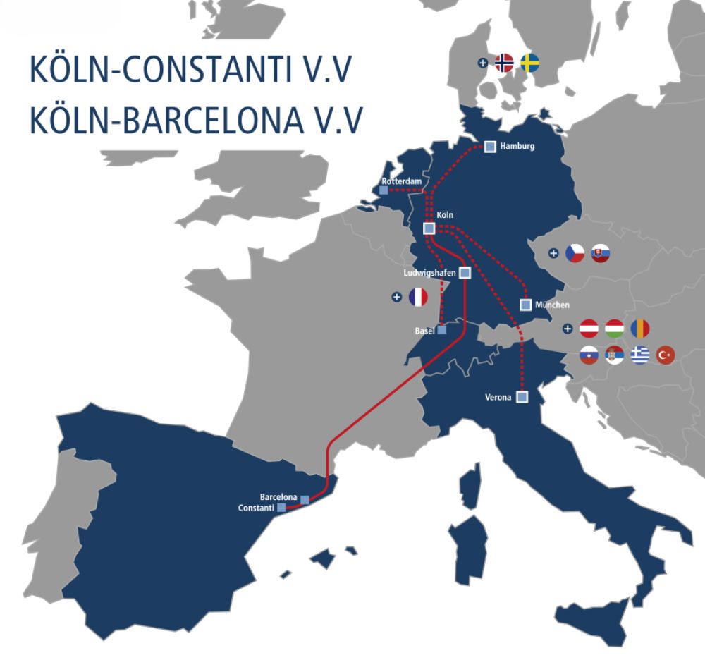 Kombiverkehr changes Germany – Spain traffic | Latest Railway News