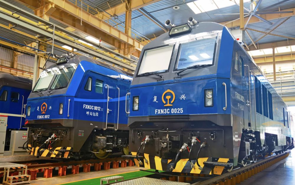 CRRC's first batch of new locomotives to Mongolia | Latest Railway News