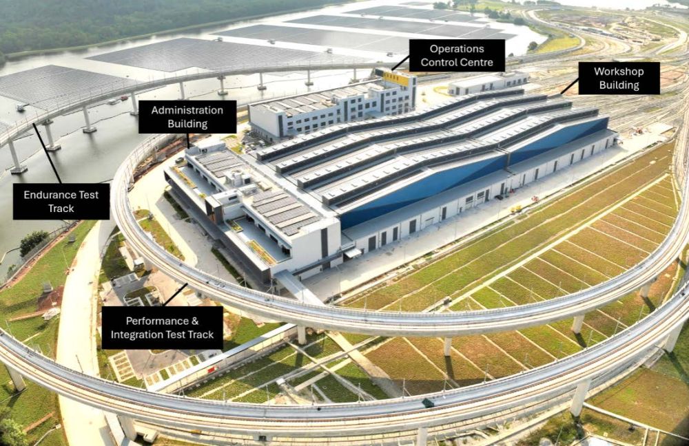 A new rail test centre opens in Singapore | Latest Railway News