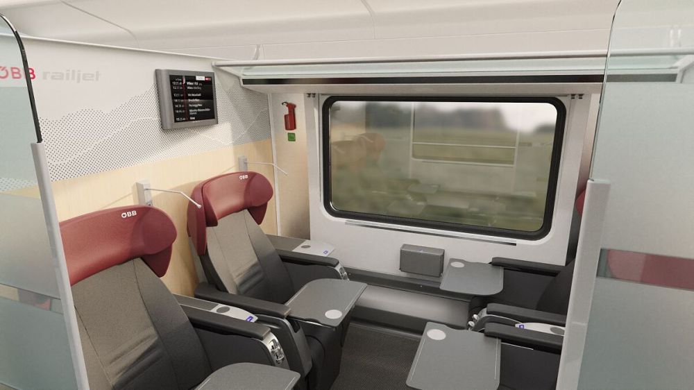 ÖBB will refubrish all of its Railjet trains. | Latest Railway News