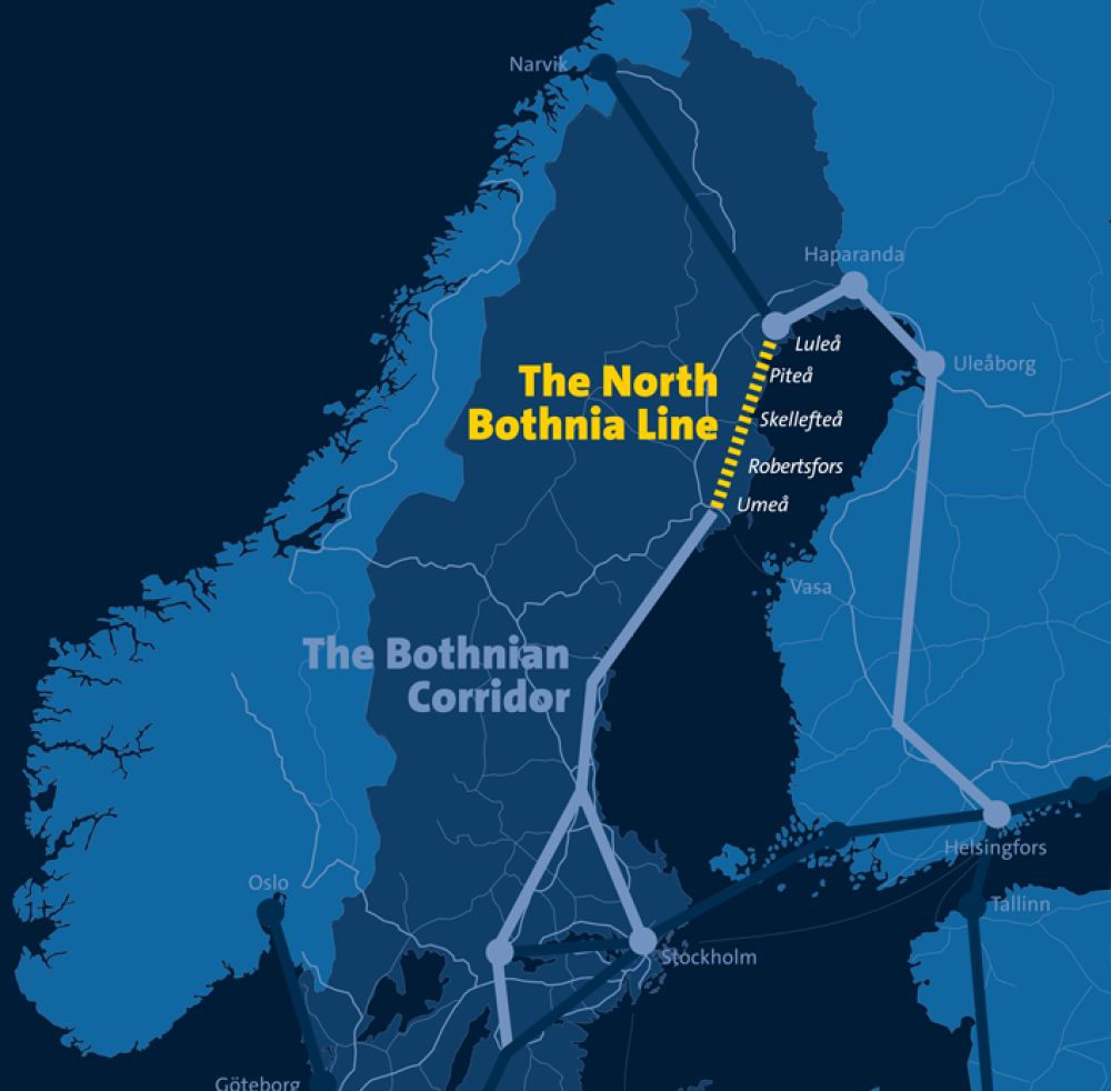 Trafikverket goes for the western access to Luleå | Latest Railway News