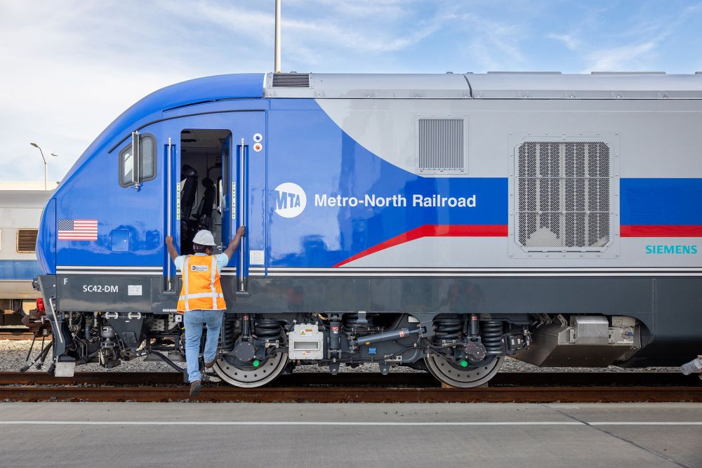 First battery and electric locomotive by MTA | Latest Railway News