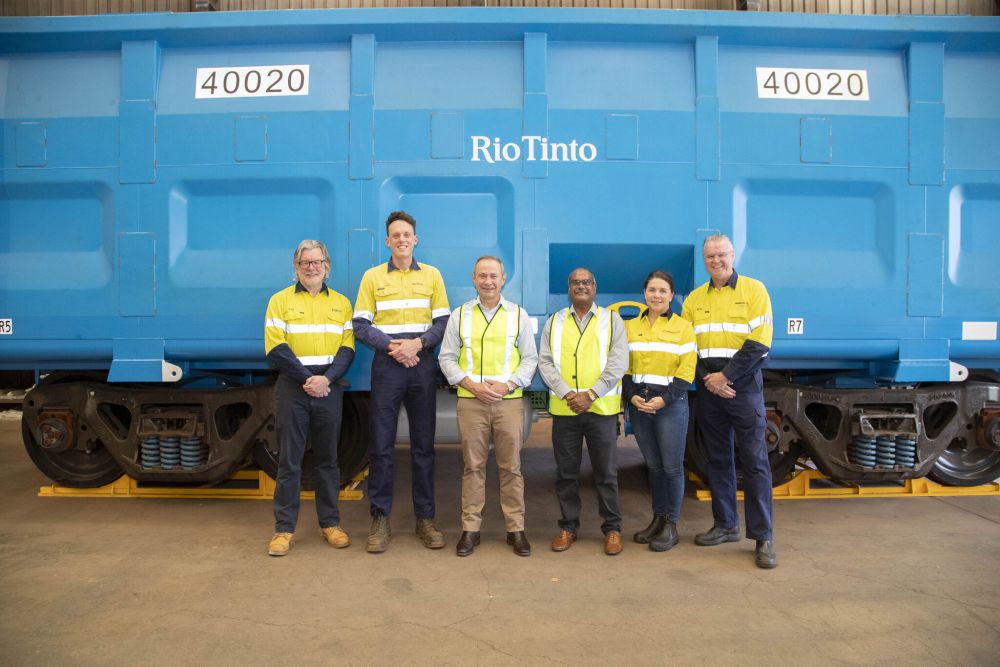 First iron ore wagon from Gemco Rail Karratha | Latest Railway News