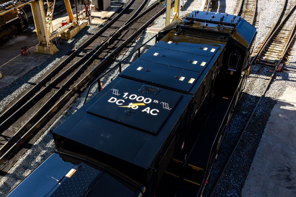 1.000 de CC a CA: Norfolk Southern alcanza un hito en su programa de ...