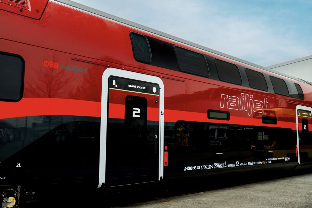 The first Stadler KISS Railjet for ÖBB | Latest Railway News