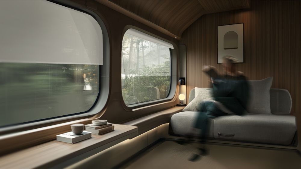Interior design of the new Dreamstar Lines trains | Latest Railway News