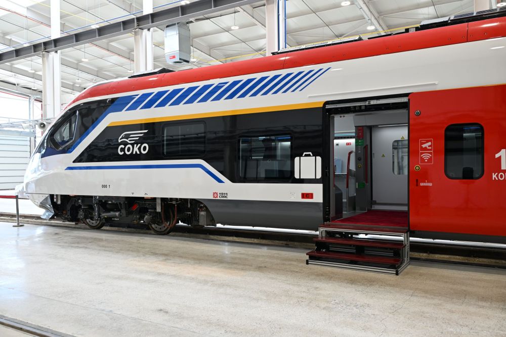 Srbijavoz presents new CRRC Soko high-speed train | Latest Railway News