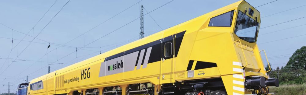 Vossloh HSG-2 high-speed grinding train to China | Latest Railway News
