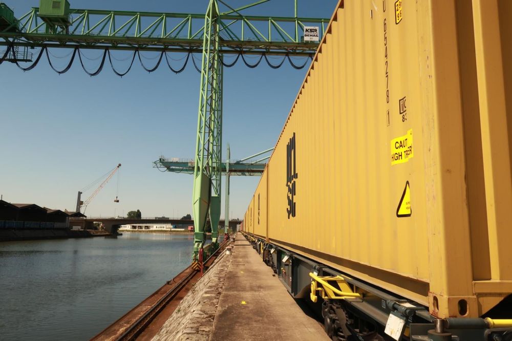 evb and Necoss launch new intermodal connection | Latest Railway News