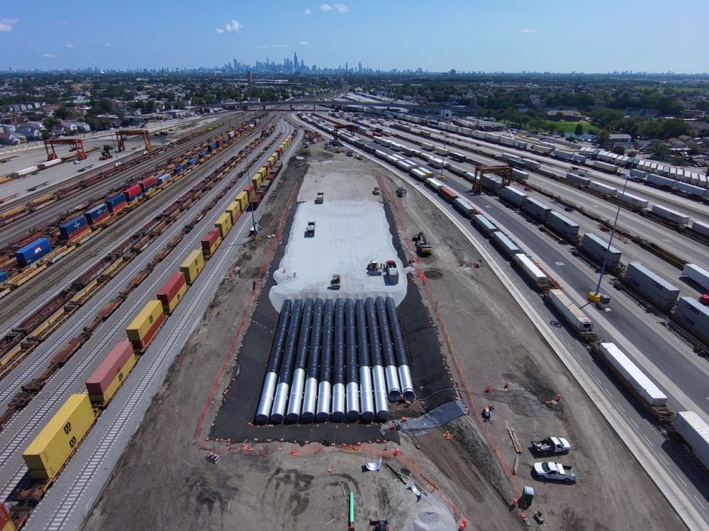Progress in Cicero intermodal terminal of BNSF | Latest Railway News