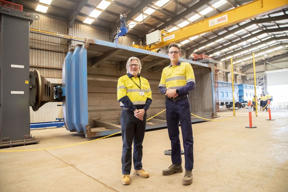 First iron ore wagon from Gemco Rail Karratha | Latest Railway News