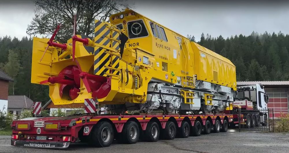 Two new snow clearing machines for Bane NOR | Latest Railway News