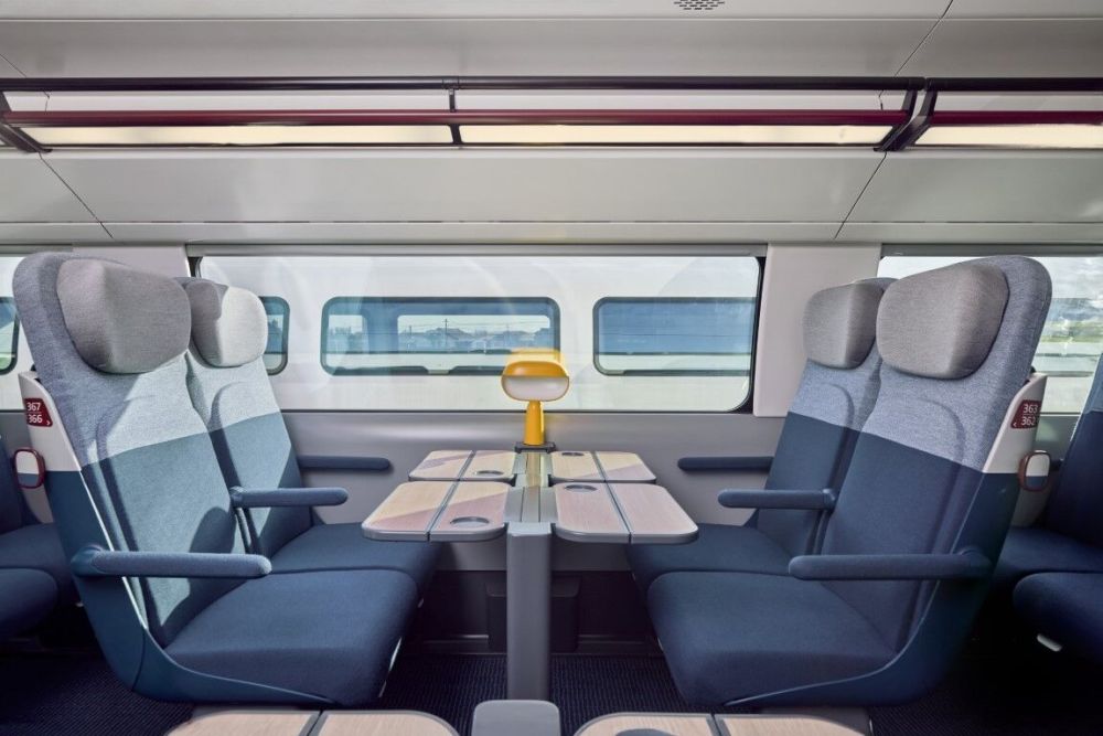 Interiors of the new TGV INOUI revealed by Alstom | Latest Railway News